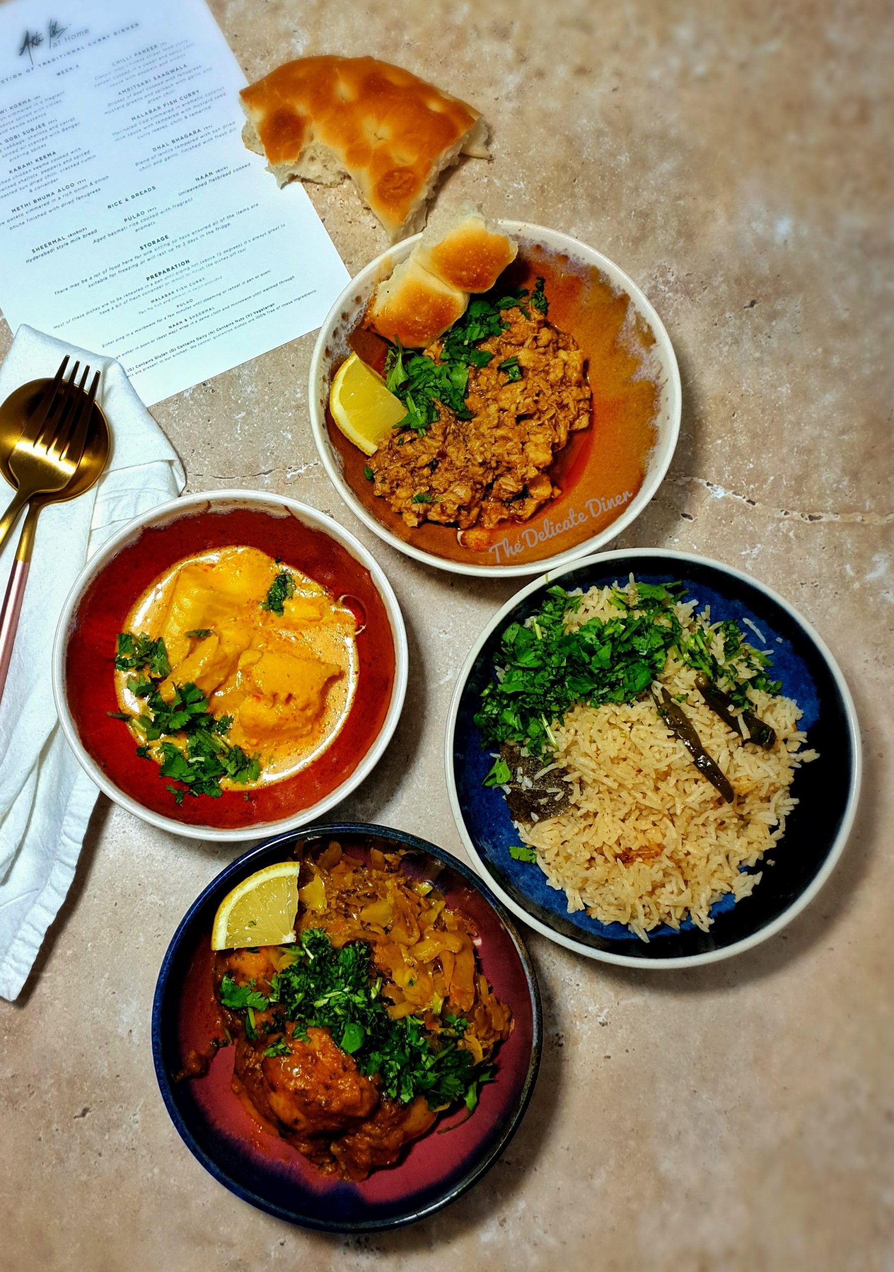 Aktar at Home – Great British Menu lamb – The Delicate Diner